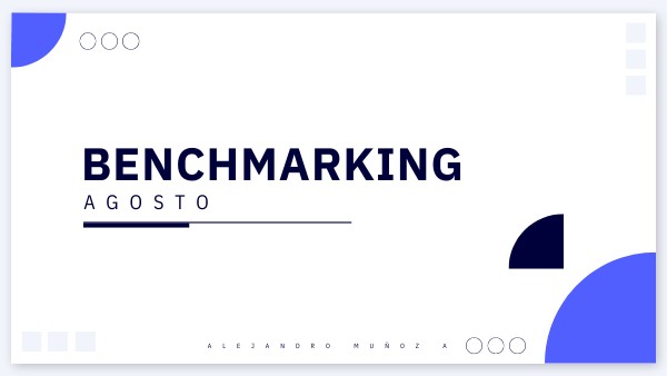 BENCHMARKING | Genially