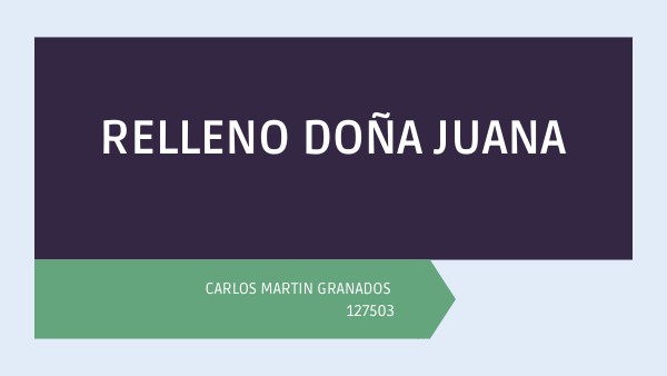 RELLENO DOÑA JUANA
