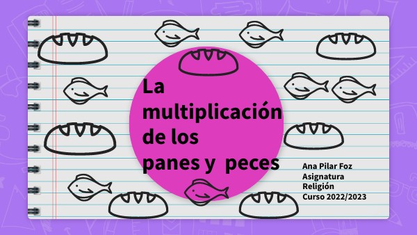 MULTIPLICACION PANES Y PECES