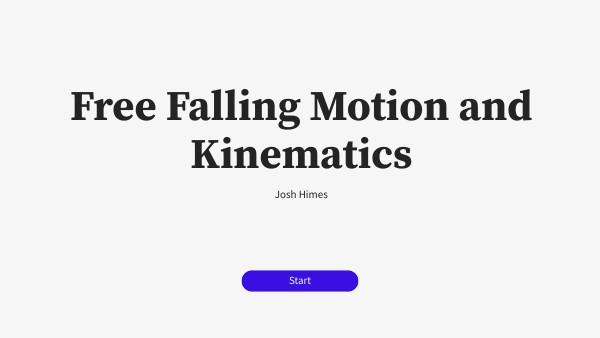 Free Fall presentation | Genially