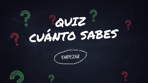 QUIZ CUÁNTO SABES