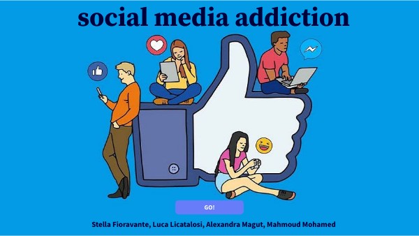 social media addiction | Genially