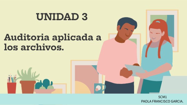 AUDITORIA UNIDAD3 | Genially