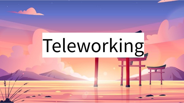 Teleworking | Genially
