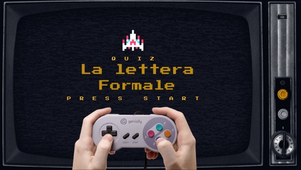 Lettera formale QUIZ! | Genially