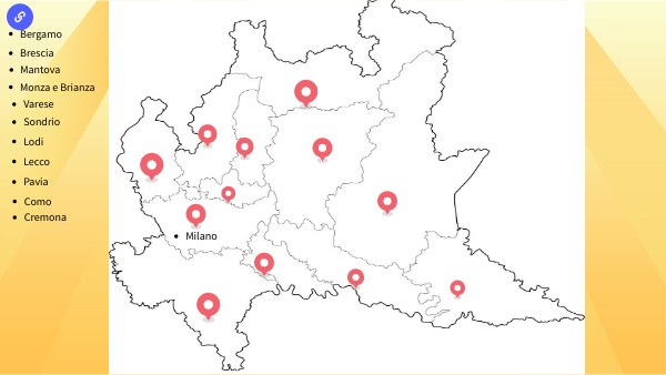 Le province della Lombardia | Genially
