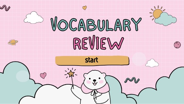 Copy - Vocabulary Review