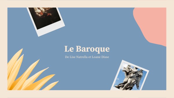 exposé baroque | Genially