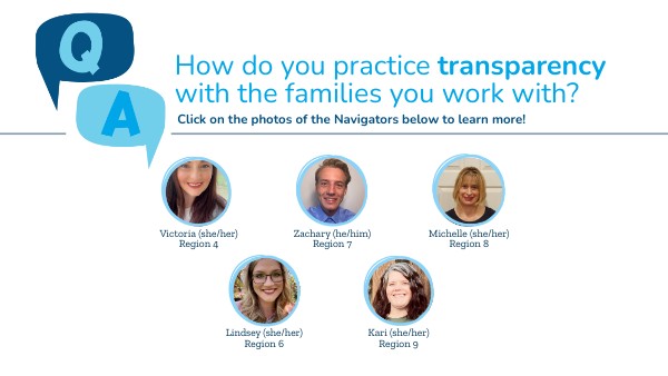 Nav Training: Transparency