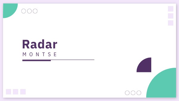 Radar Montse | Genially