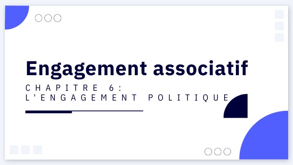 Exposé Engagement associatif | Genially