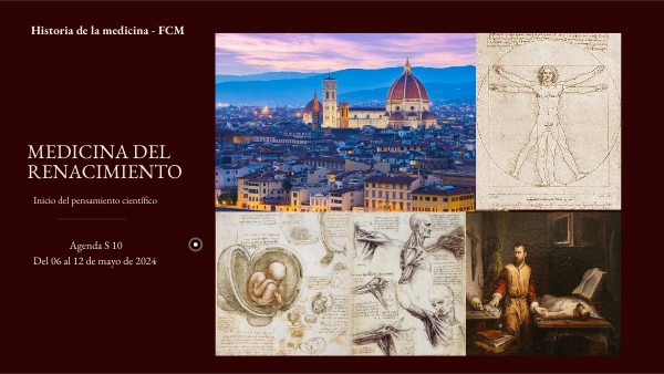 S 10 Medicina del renacimiento