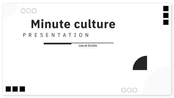 MINIMAL PRESENTATION | Genially