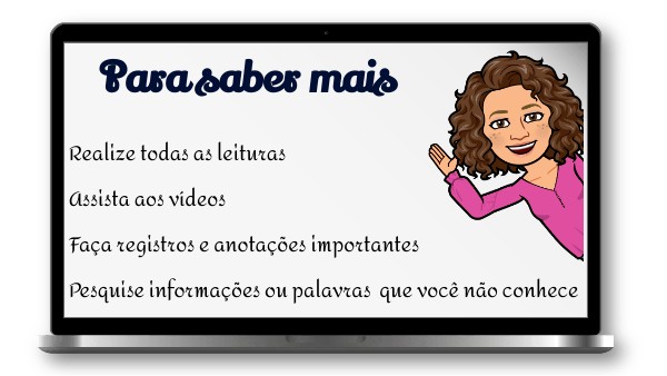 Para saber mais - semana 12 | Genially