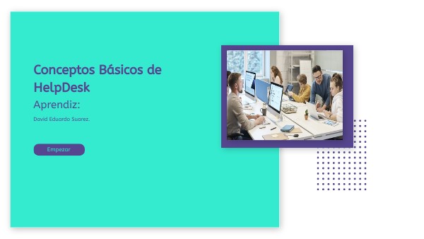 PRESENTACIÓN help desk