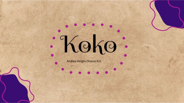 Koko gorila Andrea Vergés Orozco