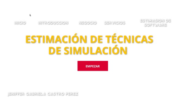 TECNICAS DE SIMULASION