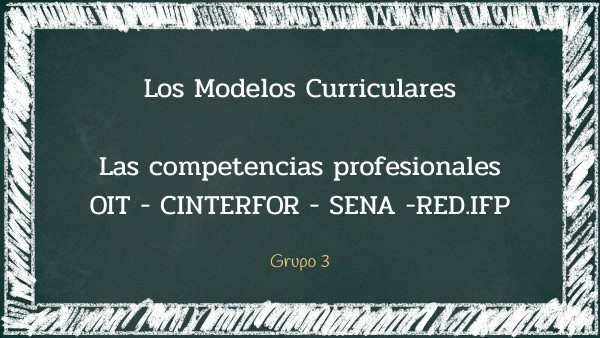 Modelos curriculares