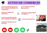 Actos de Comercio