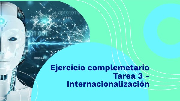 Ejercicio complementario tarea 3 - Internacionalización | Genially