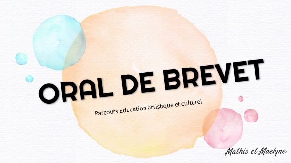 Oral brevet | Genially