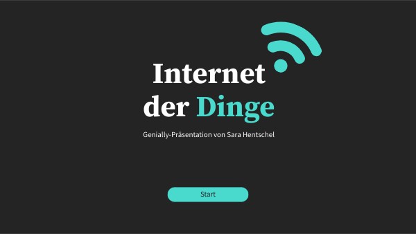 Internet der Dinge | Genially