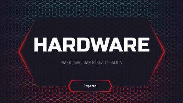 PRESENTACIÓN HARDWARE