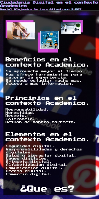 Ciudadanía Digital en el contexto Academico | Genially