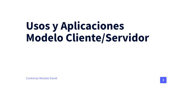 MODELO CLIENTE SERVIDOR | Genially