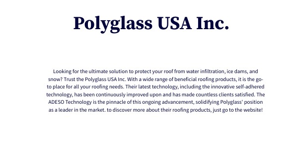 Polyglass USA Inc.