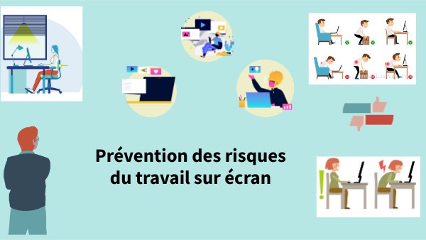 Prévention des risque du travail sur écran