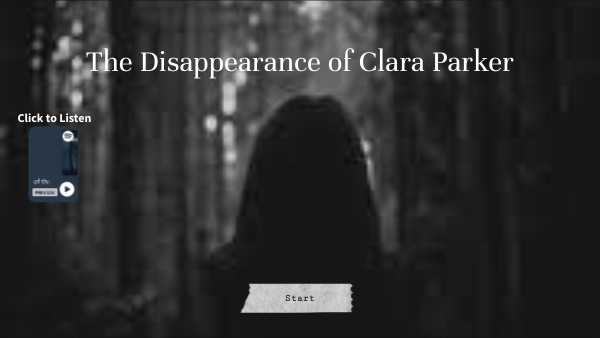 The Disappearance of Clara Parker | Genially