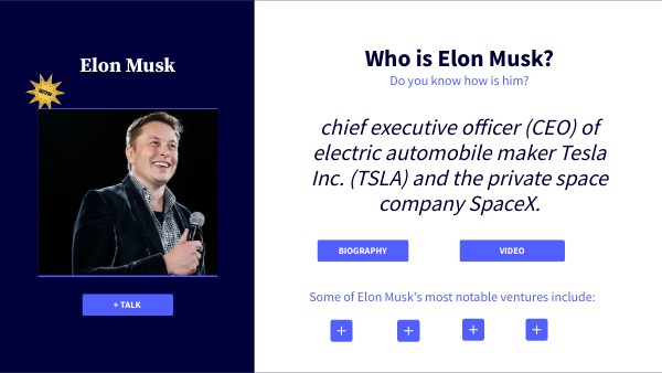 Read, List, Speak Famous | Genially