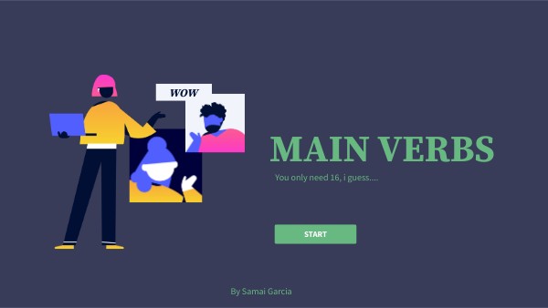 UOL- MAIN VERBS | Genially