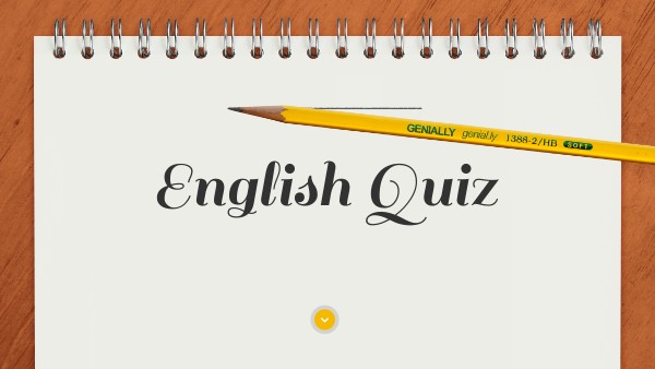 ENGLISH QUIZ | Genially