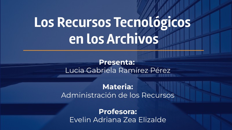 RECURSOS TECNOLÓGICOS