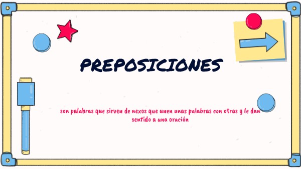 PREPOSICIONES | Genially
