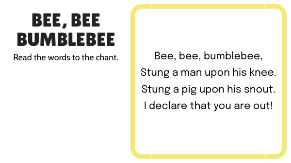 Bee Bee Bumble Bee