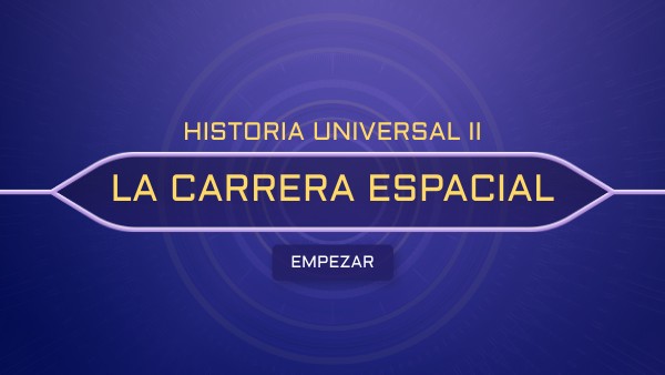 QUIZ LA CARRERA ESPACIAL