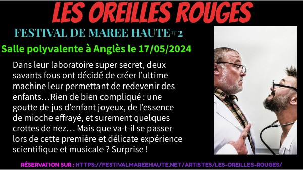 affiche les oreilles rouges