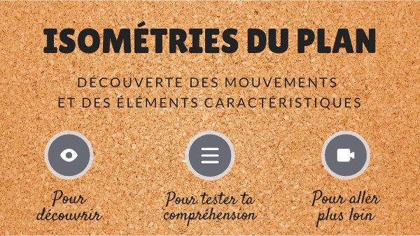 Isométries | Genially