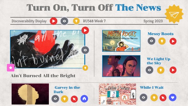 Danielle Pitter - week 7 discoverability display