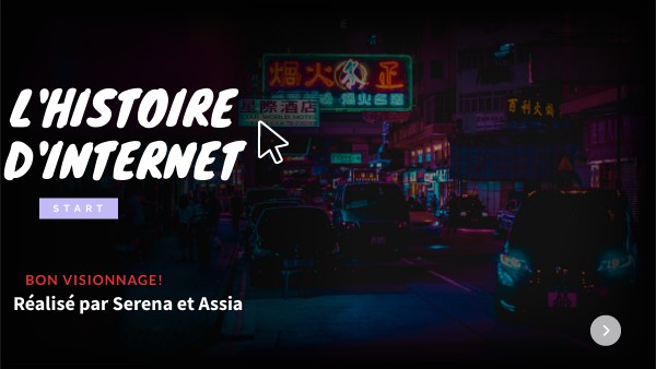L'Histoire d'Internet | Genially