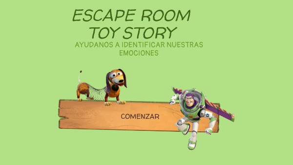 ESCAPE ROOM toy story | Genially