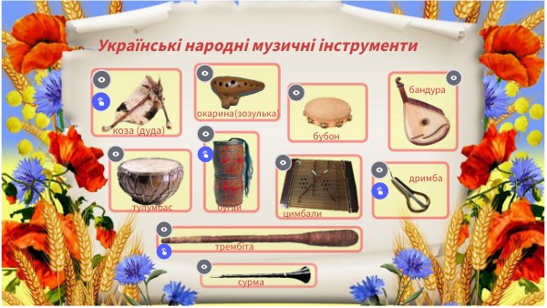 Українські народні музичні інструменти
