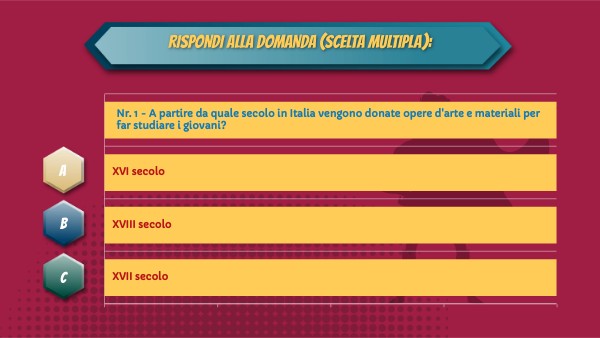 ITA - Final questions - MUSEUM EDUCATION