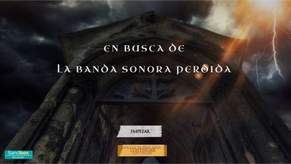 EN BUSCA DE LA BANDA SONORA PERDIDA | Genially