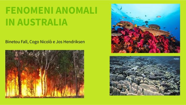 Lavoro di scienze | Genially