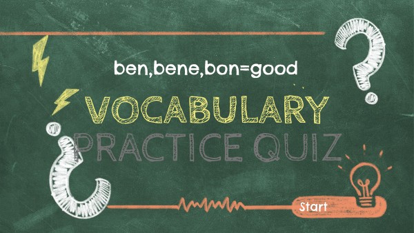 vocab practice quiz 12