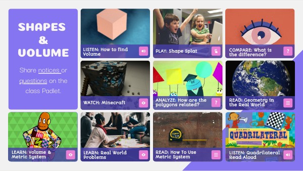 Module 5 - Volume and Area